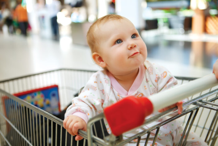 How to Shop With a Baby - Experienced Mommy